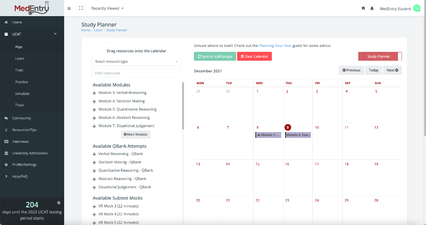 MedEntry | Online Learning Platform
