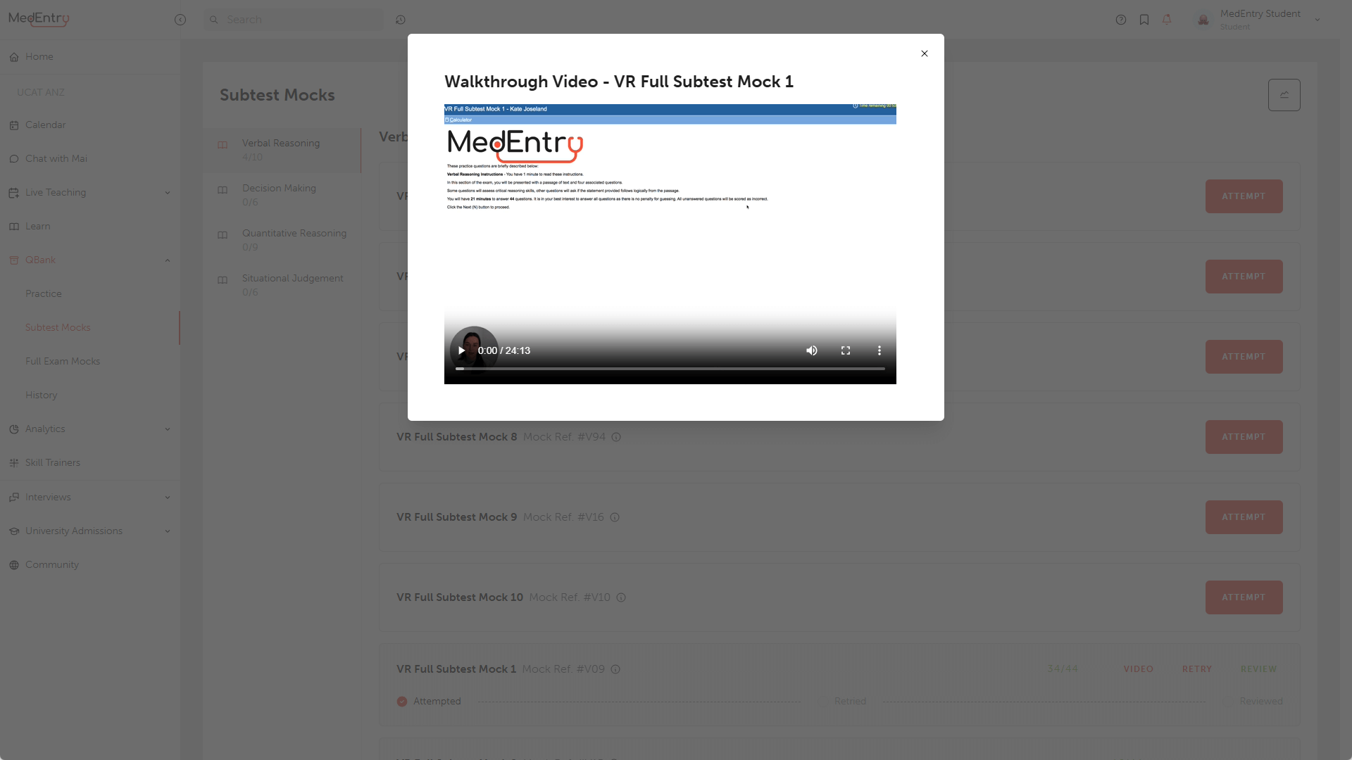 MedEntry | Online Learning Platform